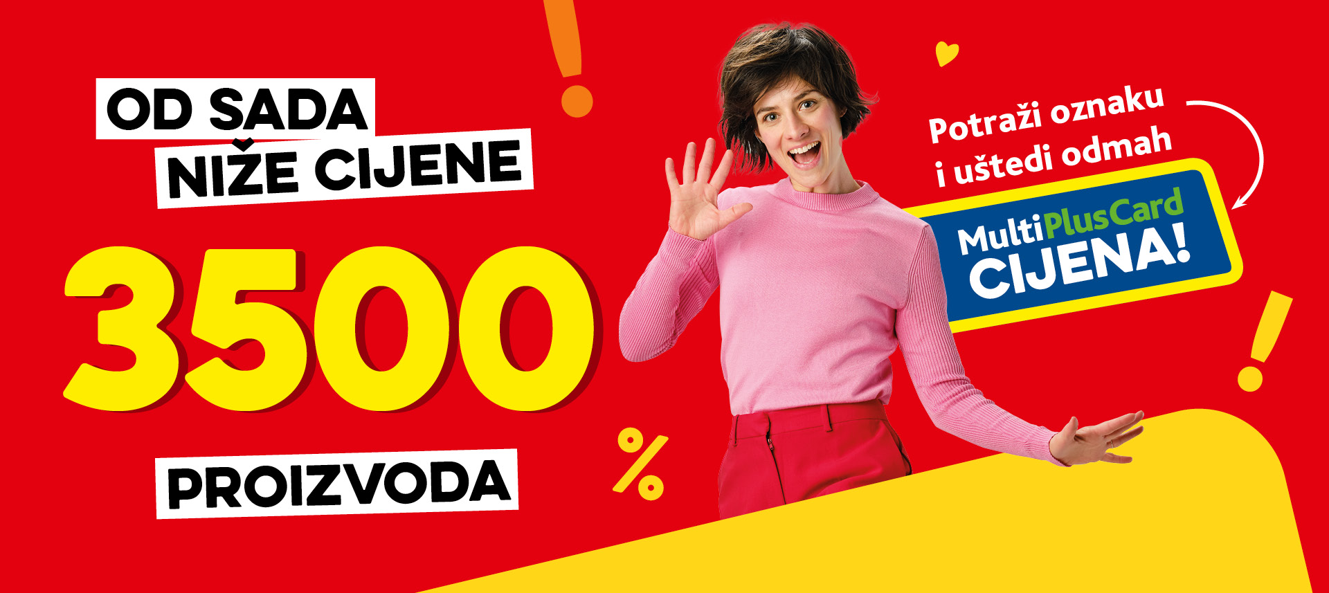 Uz MultiPlusCard niže cijene čak 3500 proizvoda